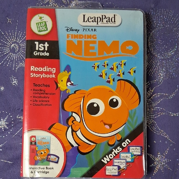 Leapfrog | Toys | 6 Leapfrog Finding Nemo Reading Storybook | Poshmark